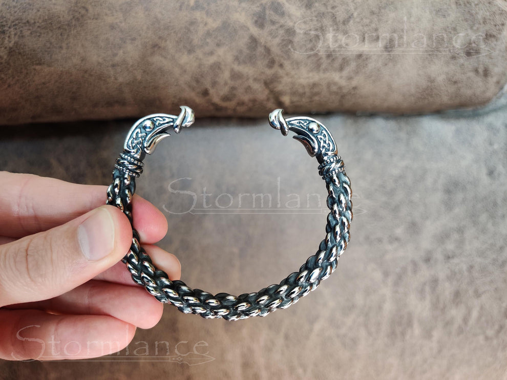 Ragnar Lothbrok Arm Ring, Stainless Steel – Stormlance