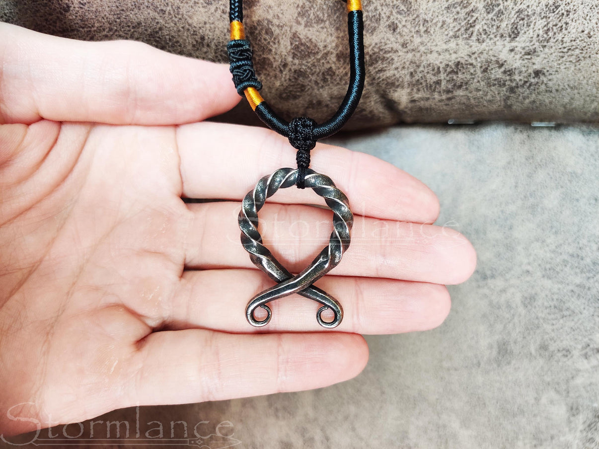 Troll Cross Pendant, Stainless Steel – Stormlance