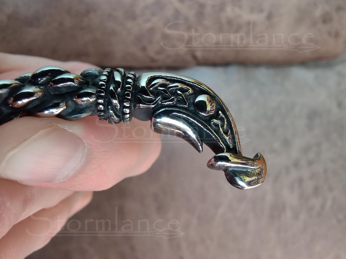 Ragnar Lothbrok Arm Ring, Stainless Steel – Stormlance
